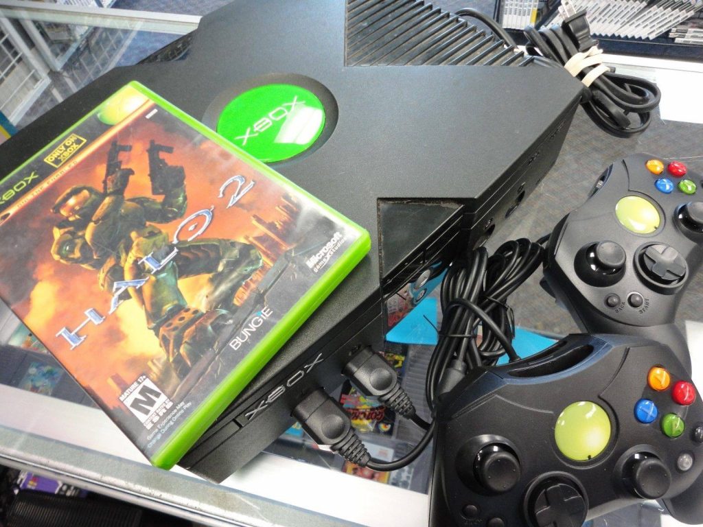 Máy Xbox Classic 500GB Zin 95% Đã Hack + Tặng Full 10 Hệ Game Cổ ...
