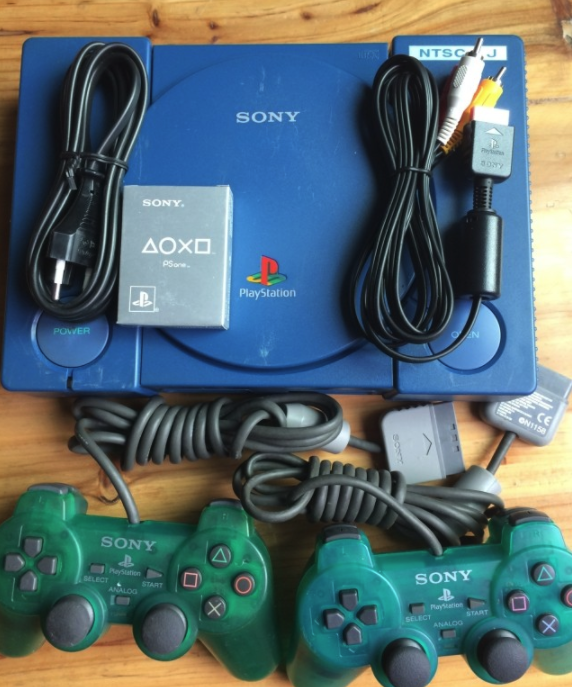 Máy PS1 Aqua Blue Limited Bản Hiếm - ShopMayGame.Com