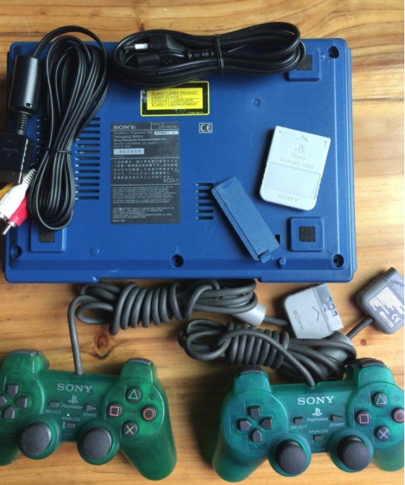 Máy PS1 Aqua Blue Limited Bản Hiếm - ShopMayGame.Com